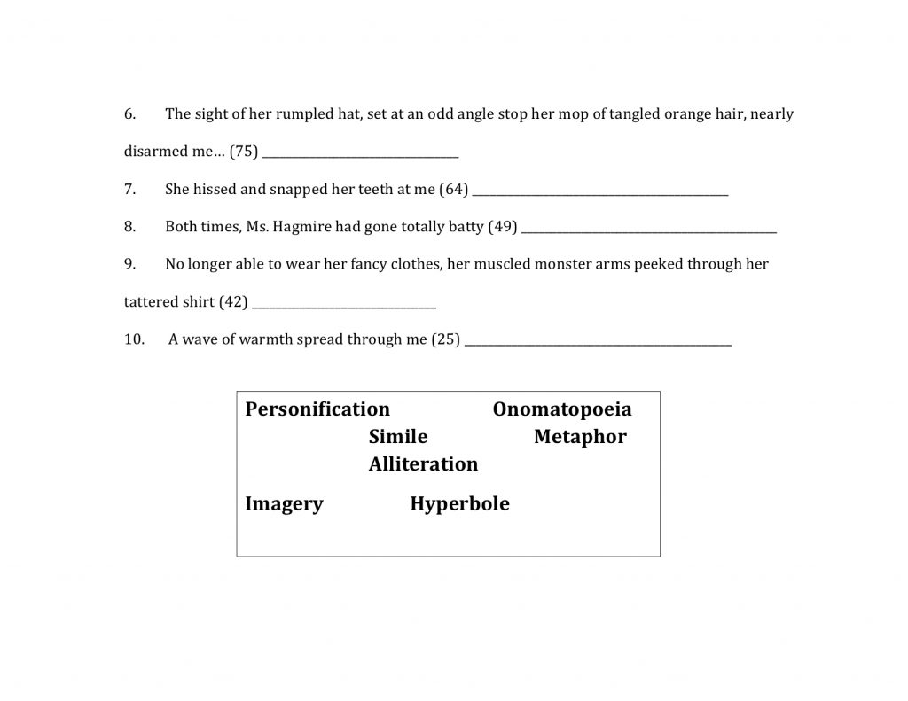 Into the Shadowlands: Figurative Speech